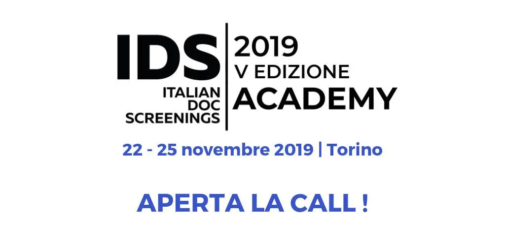 IDS Academy 2019: call for Projects | Italy for Movies